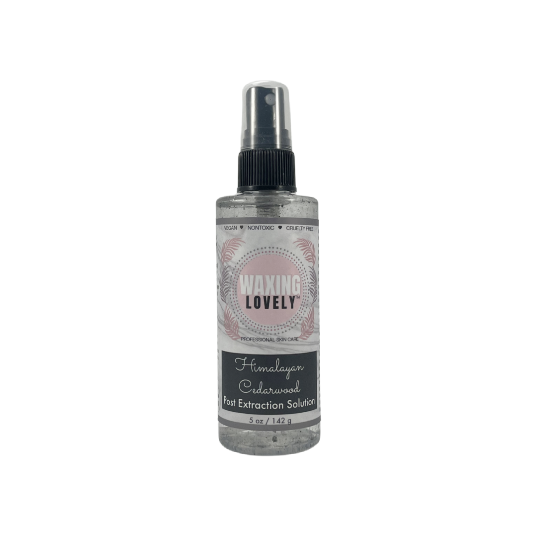 HIMALAYAN CEDARWOOD POST EXTRACTION SOLUTION 5 oz – Waxing Lovely